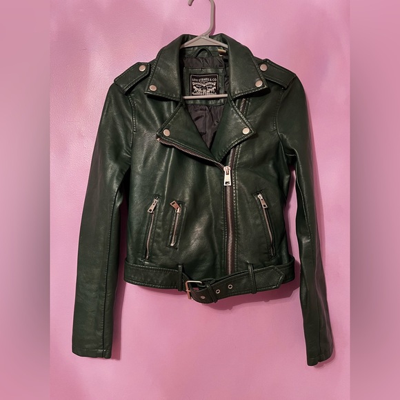 Five Star | Jackets & Coats | Five Star Womens Dark Green Leather ...